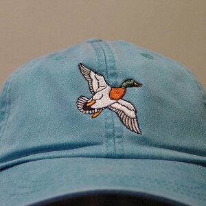 MALLARD DUCK Bird Hat - One Embroidered Men Women Wildlife Cap - Price ...