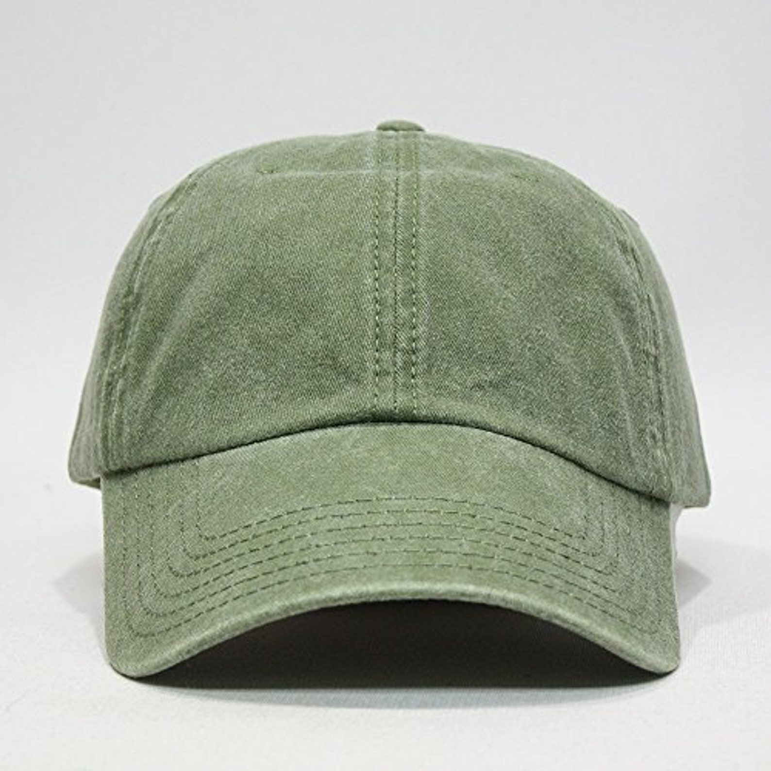 OLIVE GREEN HAT One Women Men Adams Low Profile Baseball Cap - Etsy