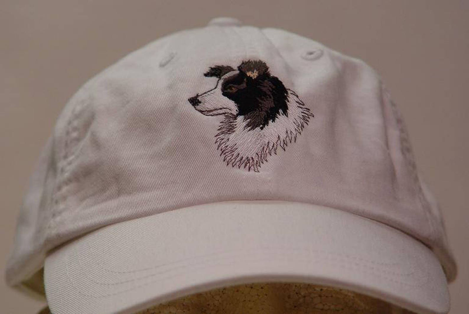 BORDER COLLIE Dog Hat - Embroidered Men Women Canine Baseball Cap ...