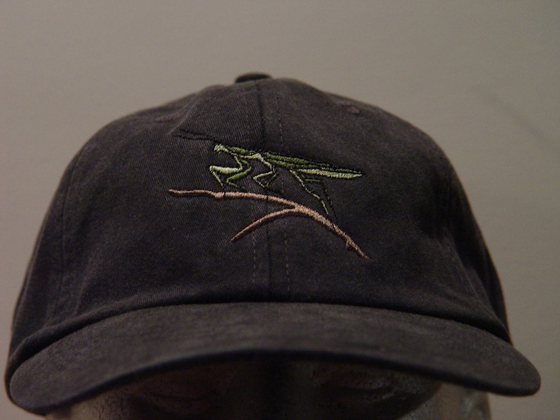 Praying Mantis Insect Hat One Embroidered Women Men Wildlife | Etsy