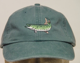 RAINBOW TROUT HAT One Embroidered Men Women Fish Wildlife Cap Price ...