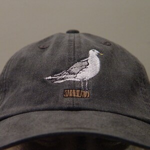 SEAGULL BIRD HAT - One Embroidered Men Women Wildlife Baseball Cap ...