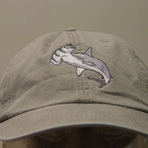 HAMMERHEAD SHARK HAT - Embroidered Women Men Wildlife Baseball Cap ...