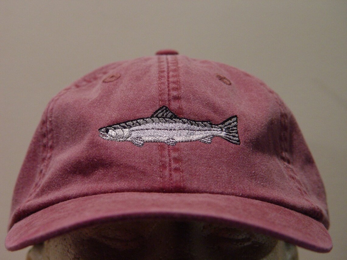 STEELHEAD TROUT Fish Hat One Embroidered Men Women Wildlife | Etsy