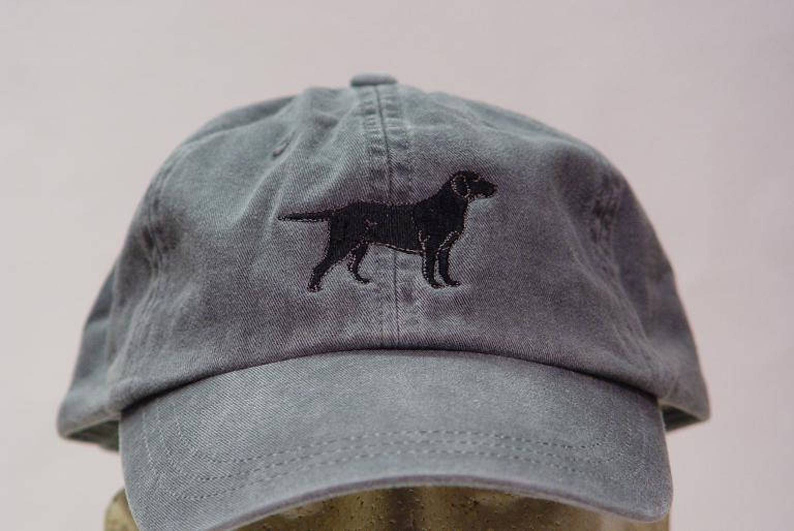 Black Labrador Retriever Dog Hat Embroidered Men Women Mom Dad | Etsy