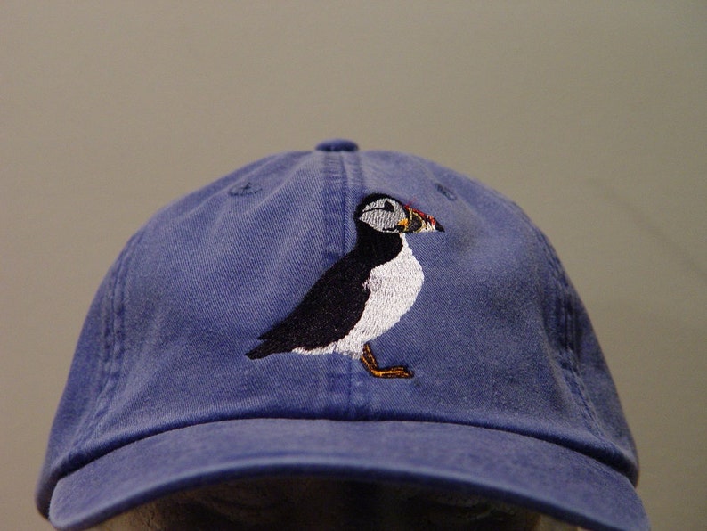 PUFFIN BIRD HAT One Embroidered Women Men Wildlife Baseball - Etsy Canada