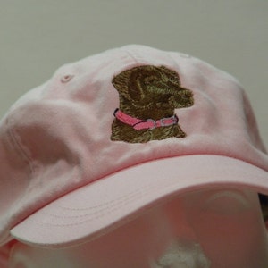 Chocolate Labrador Retriever Dog Hat - Embroidered Men Women Cap ...
