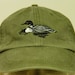 LOON BIRD HAT One Embroidered Men Women Wildlife Baseball Cap Price ...