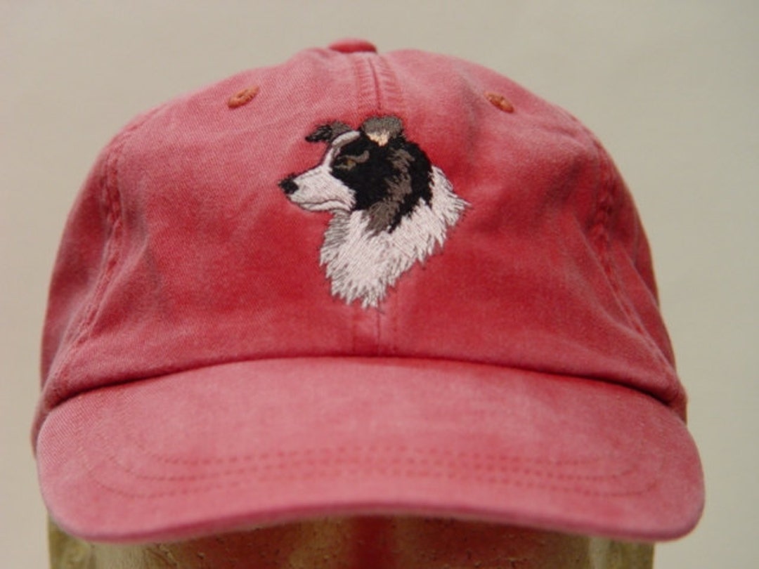 BORDER COLLIE Dog Hat - Embroidered Men Women Canine Baseball Cap ...