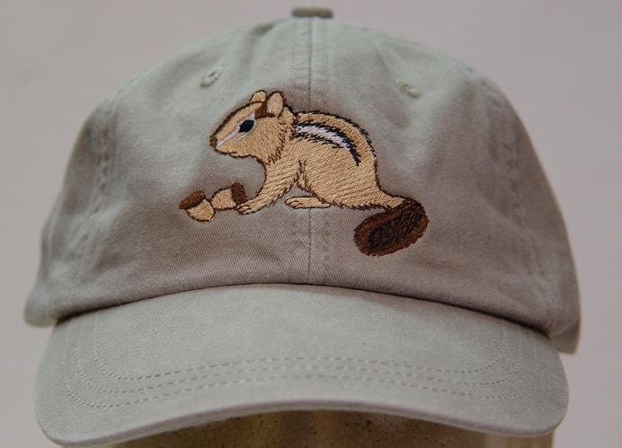 CHIPMUNK WILDLIFE HAT Embroidered Men Women Baseball Gift | Etsy