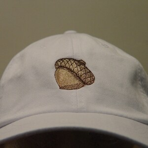 ACORN Hat - Embroidered Oak Tree Men Women Wildlife Baseball Cap - 24 ...