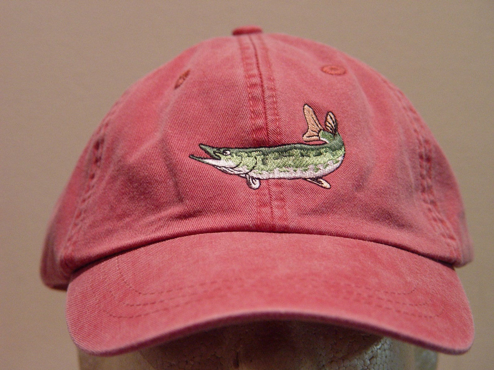 NORTHERN PIKE HAT - One Embroidered Men Women Fish Wildlife Cap - Price ...