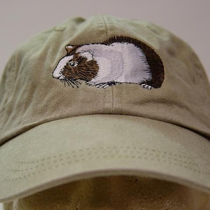 GUINEA PIG HAT - One Embroidered Women Men Wildlife Baseball Cap ...