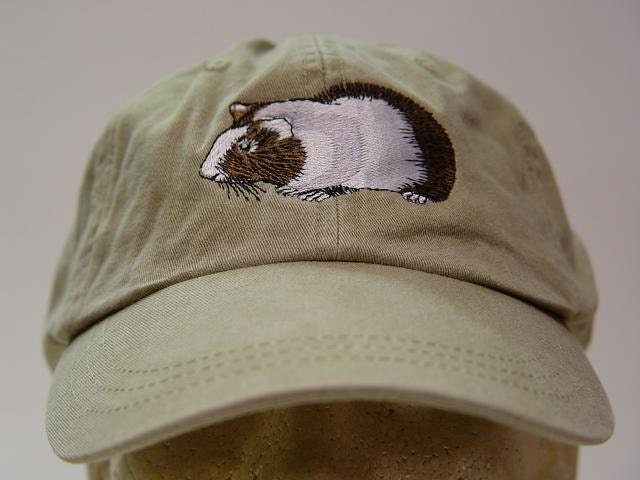 GUINEA PIG HAT One Embroidered Women Men Wildlife Baseball | Etsy