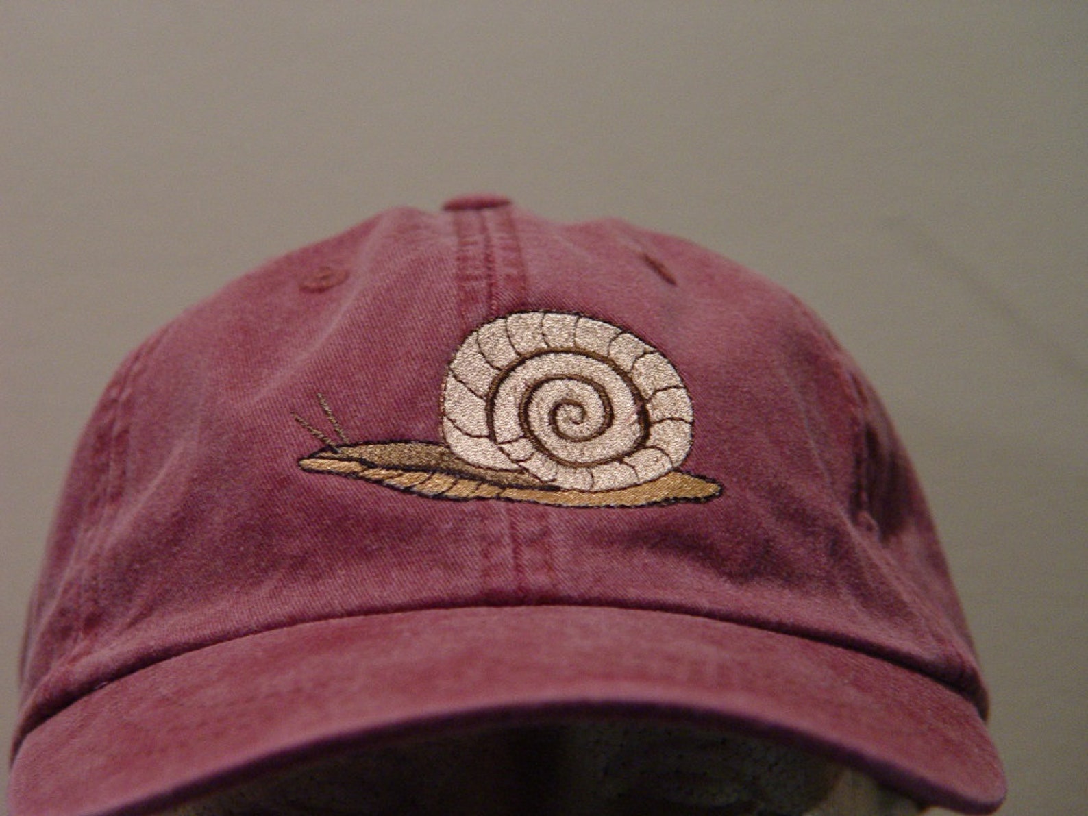 SNAIL HAT One Embroidered Men Women Wildlife Baseball Gift | Etsy
