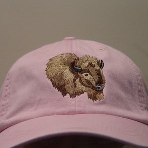 BUFFALO HAT - Embroidered Bison Men Women Wildlife Baseball Cap - Price ...