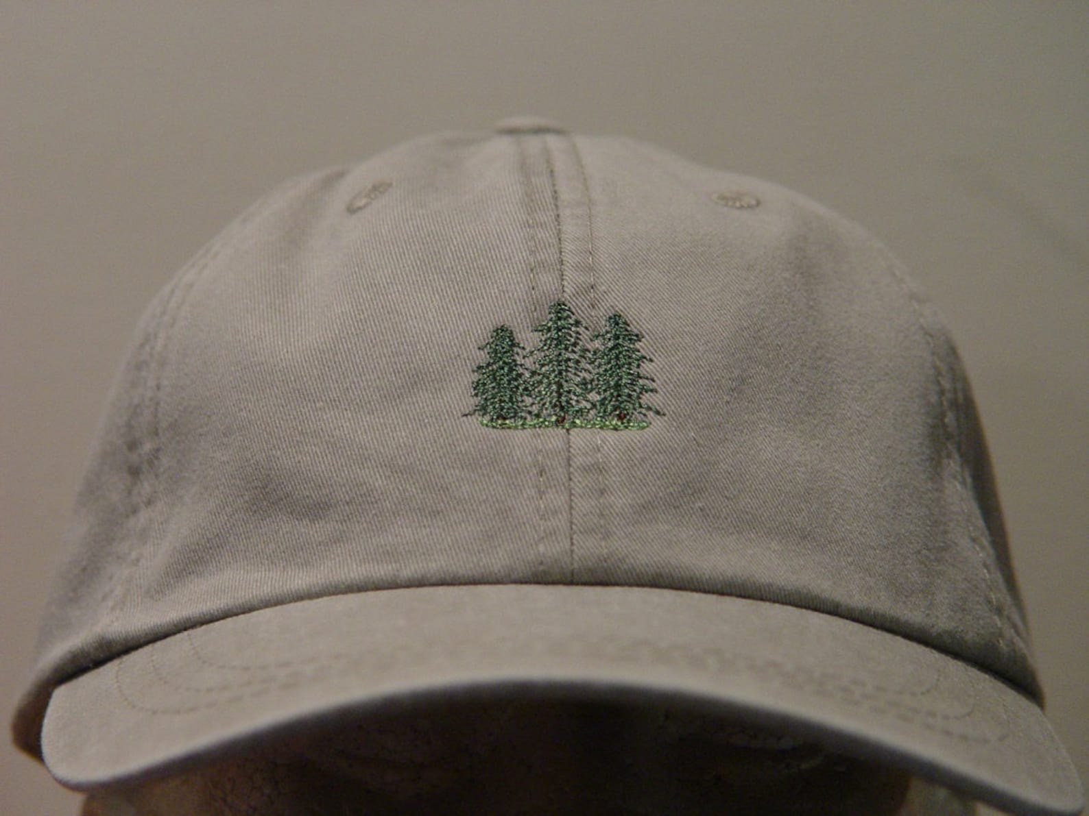 EVERGREEN PINE TREES Cap One Embroidered Men Women Wildlife | Etsy