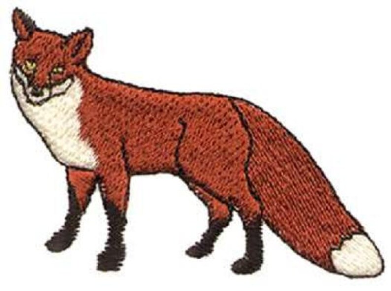 RED FOX HAT Embroidered Wildlife Women Men Mom Dad Baseball | Etsy