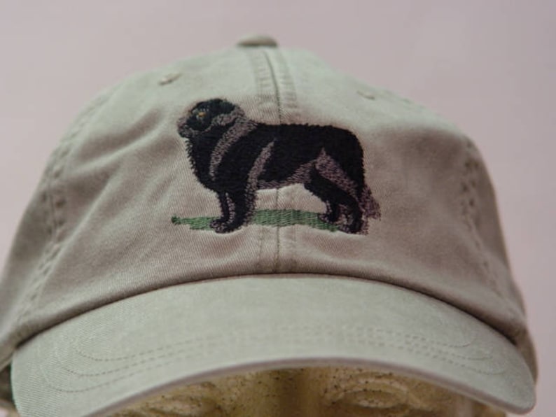 NEWFOUNDLAND DOG Hat Embroidered Men Women Baseball Gift Cap - Etsy