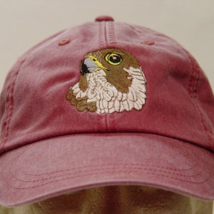 PEREGRINE FALCON Bird Hat - Embroidered Men Women Wildlife Cap - Price ...