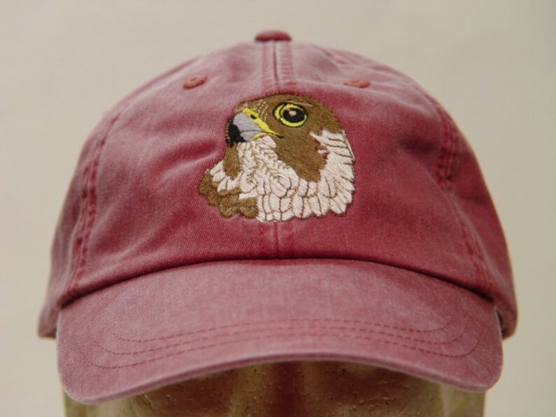 PEREGRINE FALCON Bird Hat Embroidered Men Women Wildlife Cap | Etsy
