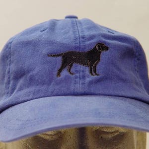 Black Labrador Retriever Dog Hat Embroidered Men Women Mom Dad Cap ...