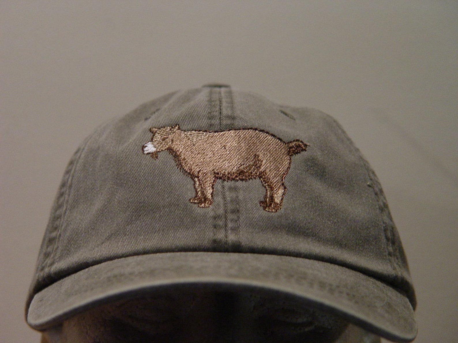 PYGMY GOAT Farm Hat One Embroidered Men Women Baseball Gift | Etsy