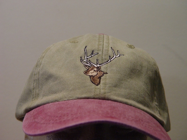 ELK WILDLIFE HAT Embroidered Women Men Mom Dad Baseball Gift | Etsy
