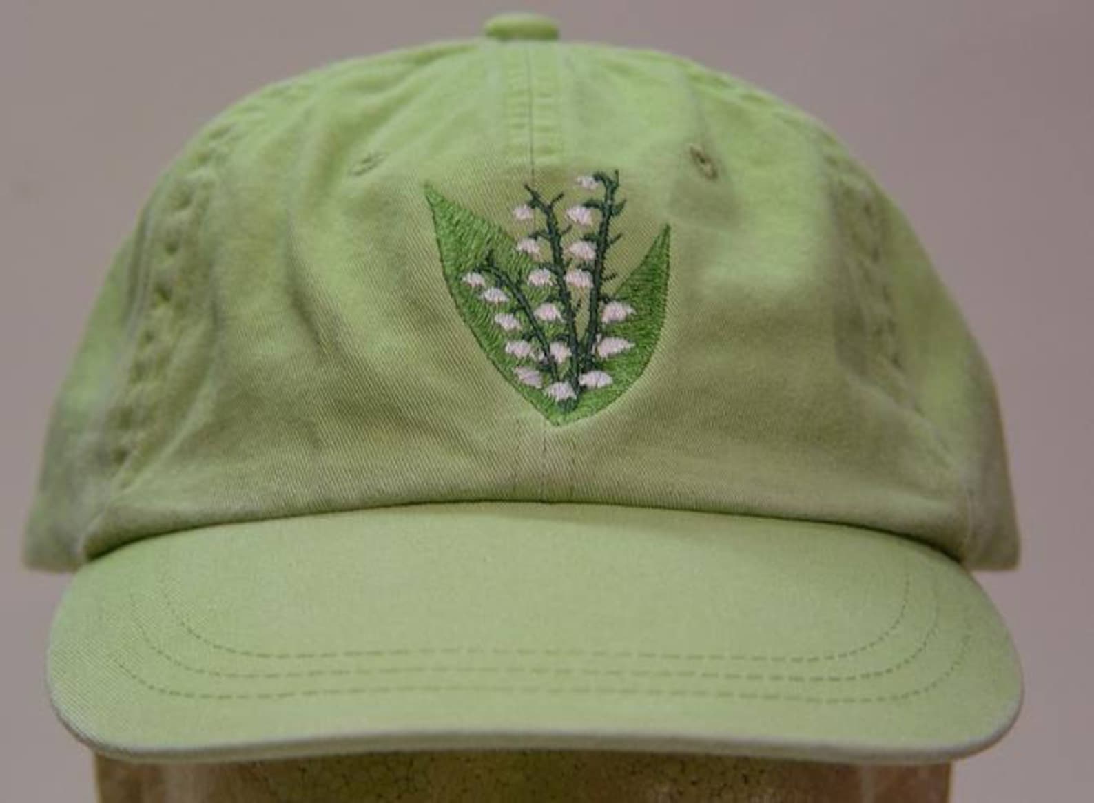 Lily of Valley May Flower of Month Hat Embroidered Women Cap - Etsy