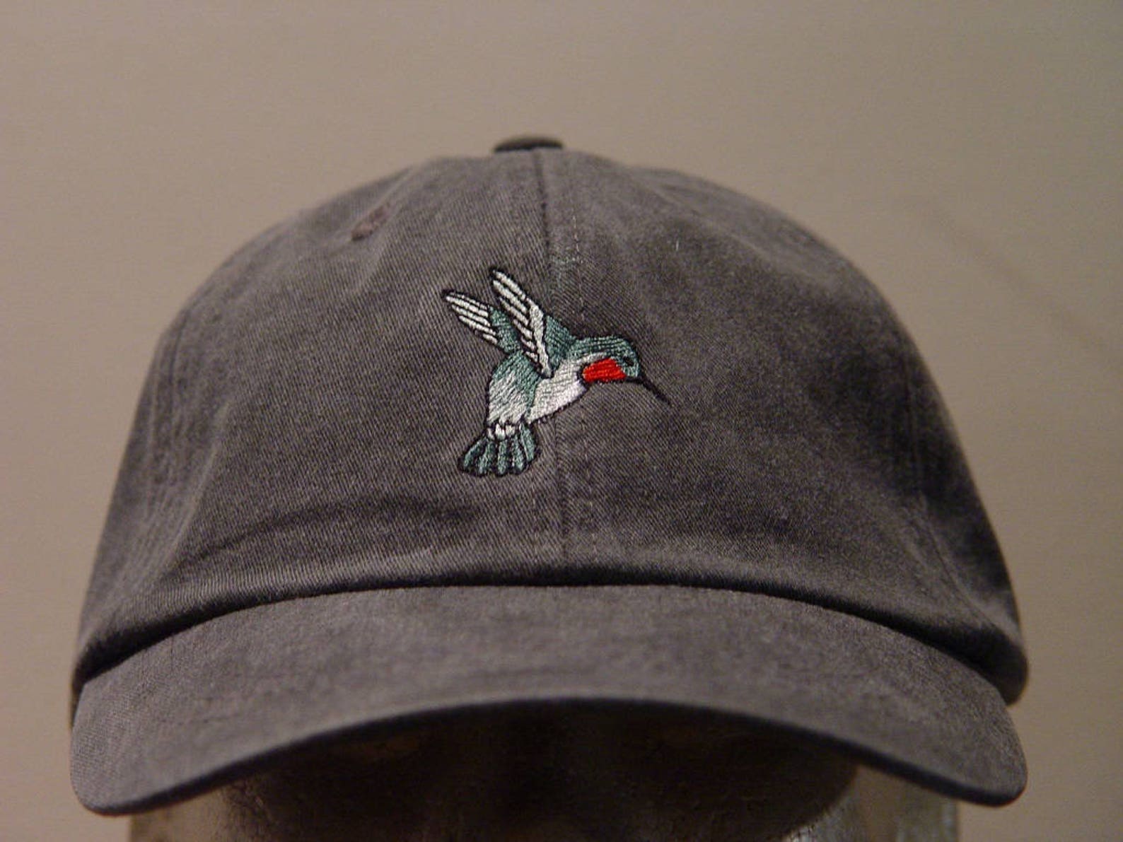 HUMMINGBIRD Hat One Embroidered Men Women Wildlife Bird Cap - Etsy