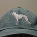 WHIPPET DOG Hat One Embroidered Men Women Mom Dad Baseball Cap Price ...