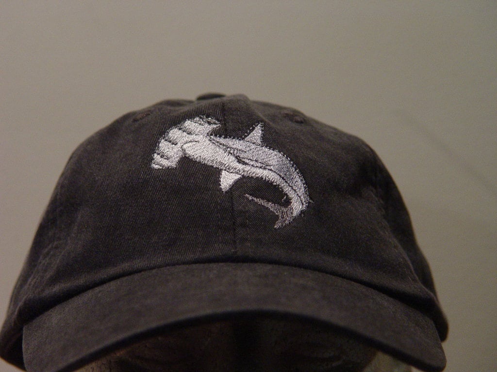 HAMMERHEAD SHARK HAT - Embroidered Women Men Wildlife Baseball Cap ...