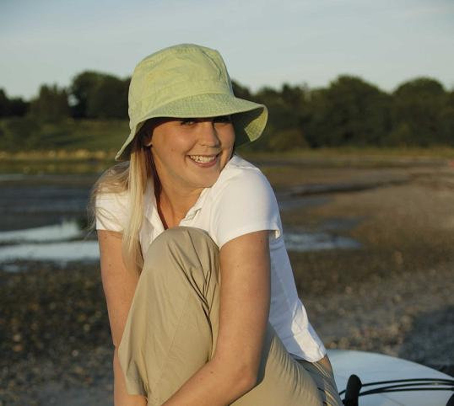 LEMON YELLOW XL Bucket Hat One Women Men Adams Casual Beach | Etsy