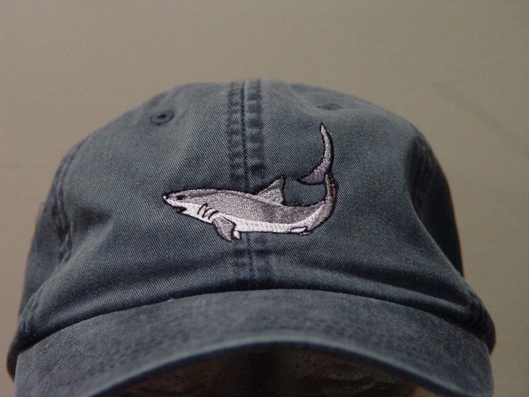 MAKO SHARK Baseball Hat - Embroidered Ocean Wildlife Men Women Cap ...