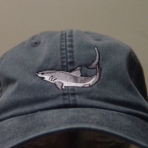 HAMMERHEAD SHARK HAT Embroidered Women Men Wildlife Baseball - Etsy
