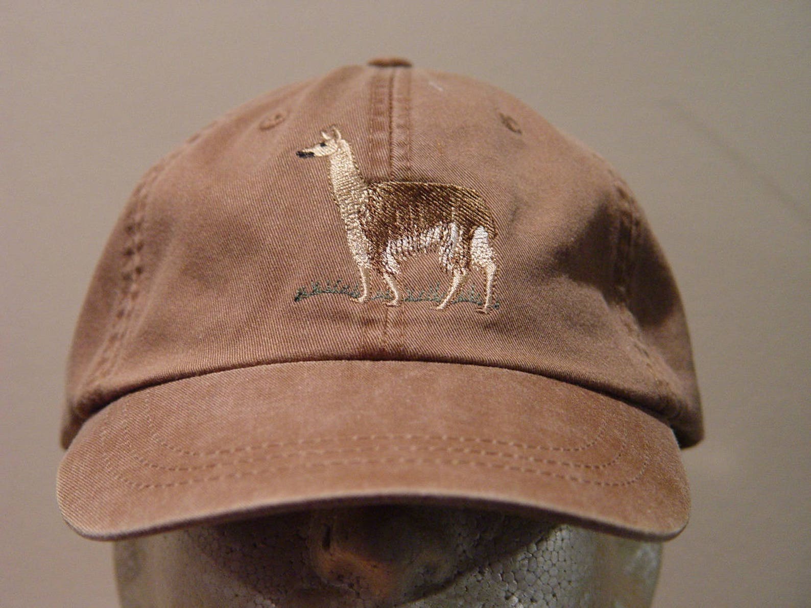 LLAMA HAT One Embroidered Men Women Wildlife Baseball Cotton | Etsy