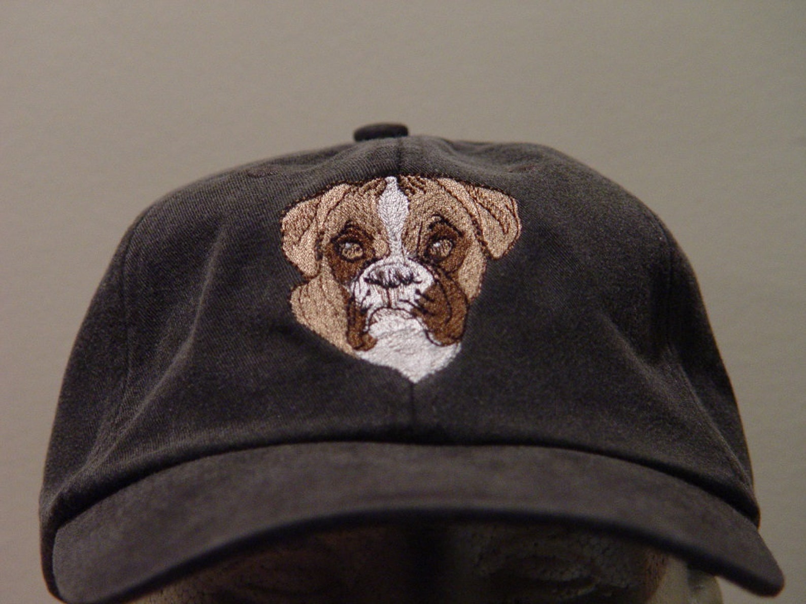 BOXER DOG Hat One Embroidered Men Women Mom Dad Baseball Cap - Etsy