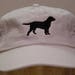 Black Labrador Retriever Dog Hat Embroidered Men Women Mom Dad Cap ...