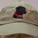 Black Labrador Retriever Dog Hat - One Embroidered Men Women Cap ...
