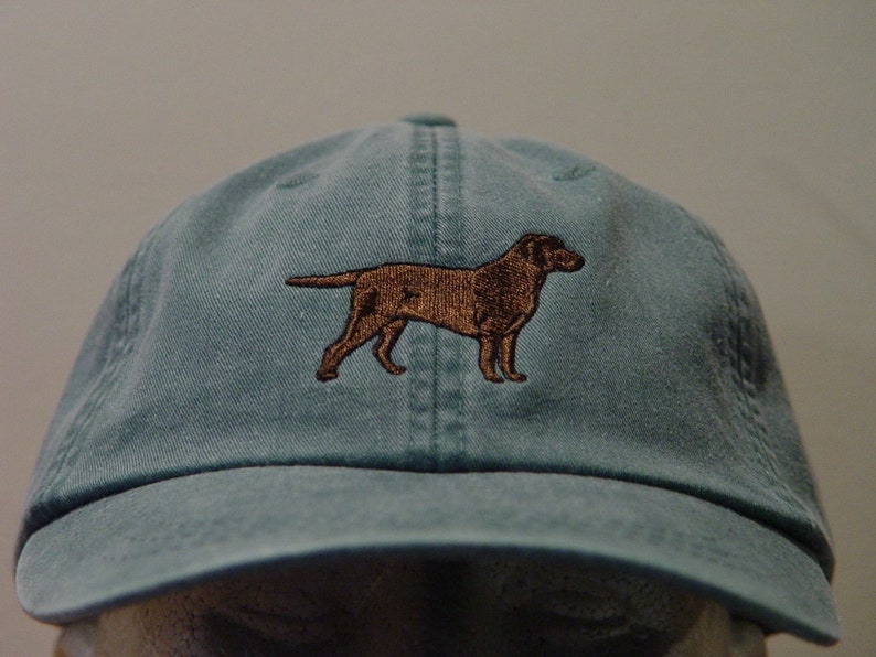 Chocolate Labrador Retriever Dog Hat - Embroidered Men Women Cap ...