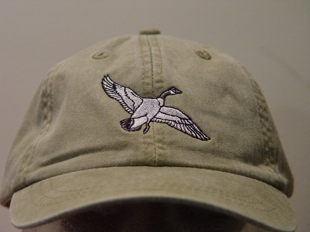 CANADA GOOSE Bird Hat One Embroidered Men Women Wildlife Cap | Etsy