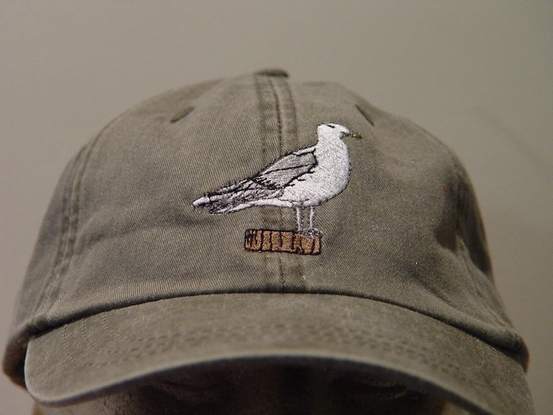 SEAGULL BIRD HAT One Embroidered Men Women Wildlife Baseball | Etsy