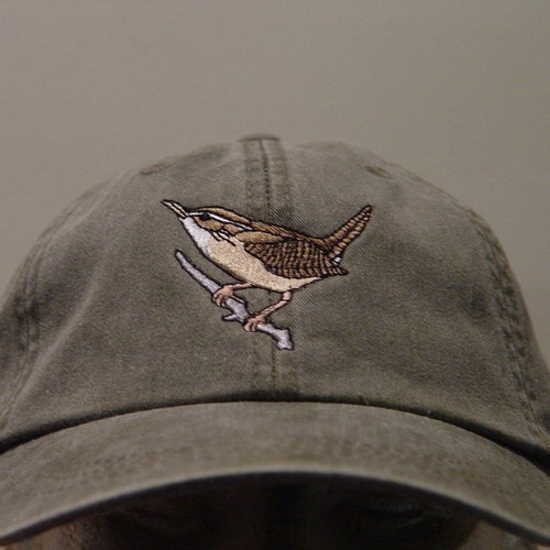 CAROLINA WREN State Bird Hat Embroidered Men Women Wildlife | Etsy