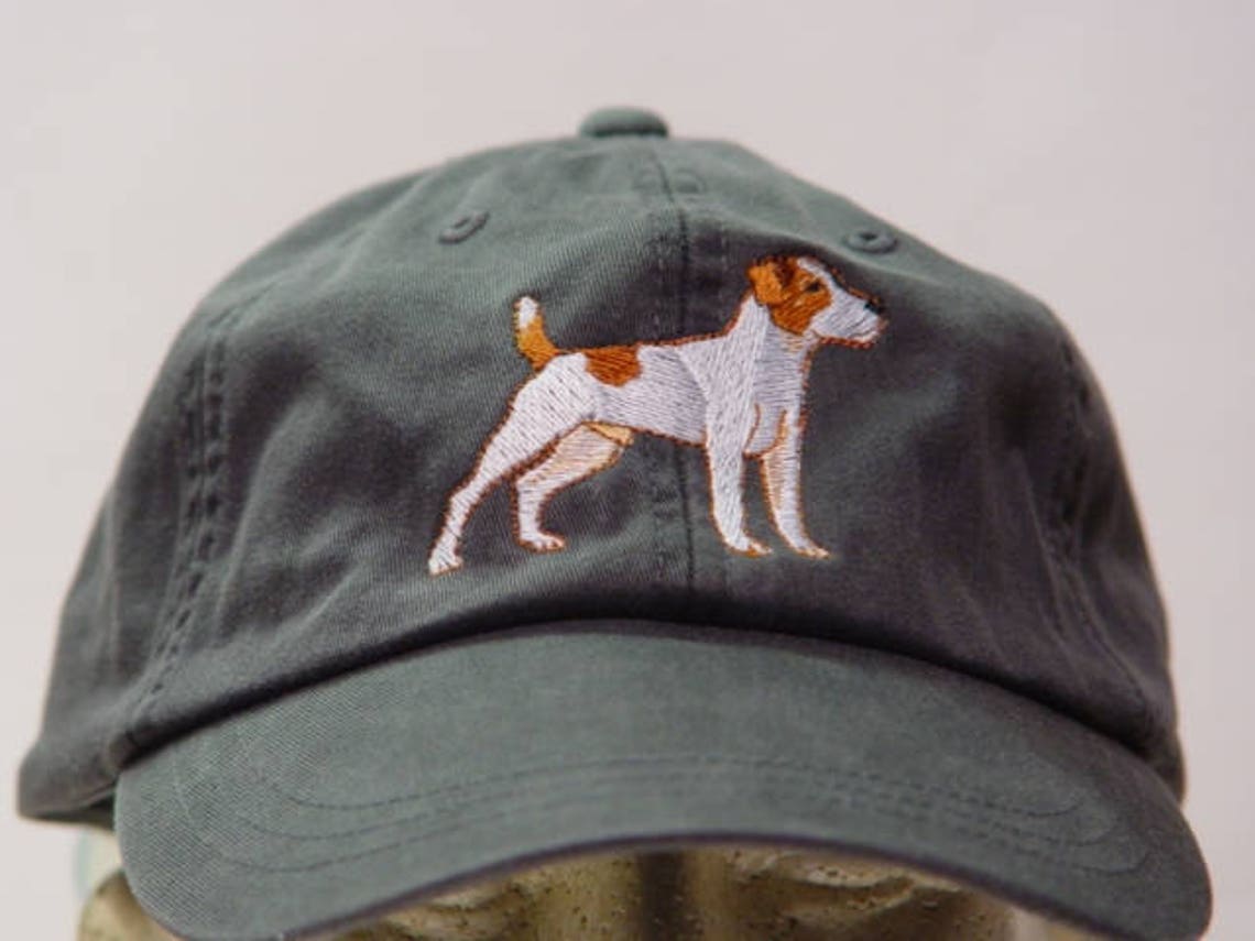 Jack Russell Terrier Dog Hat Embroidered Men Women Baseball | Etsy