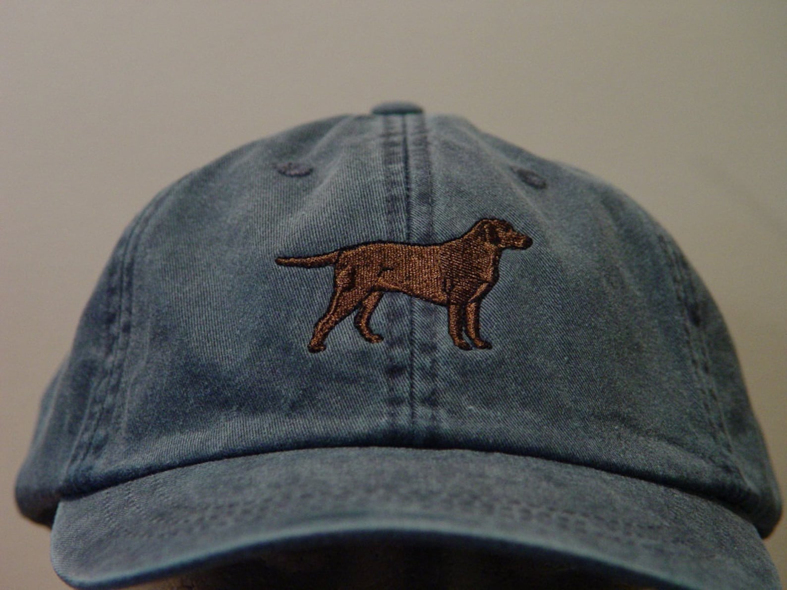 Chocolate Labrador Retriever Dog Hat - Embroidered Men Women Cap ...