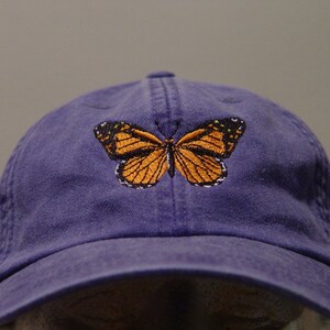 MONARCH BUTTERFLY HAT - Embroidered Men Women Insect Wildlife Cap ...