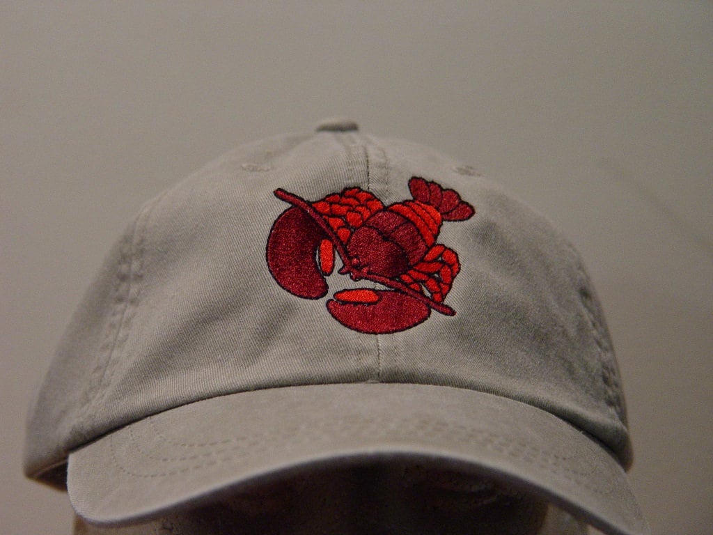 MAINE LOBSTER HAT Embroidered Men Women Wildlife Baseball | Etsy
