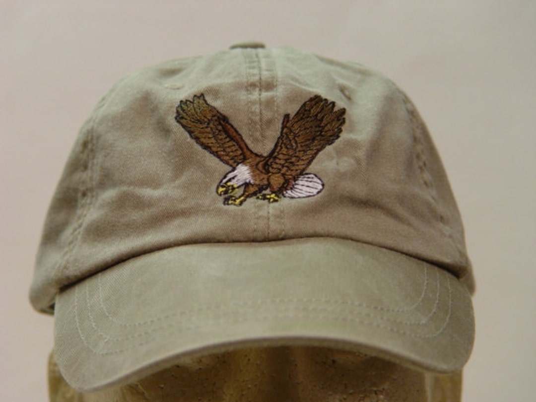 AMERICAN BALD EAGLE Bird Hat Embroidered Wildlife Baseball Cap Price ...