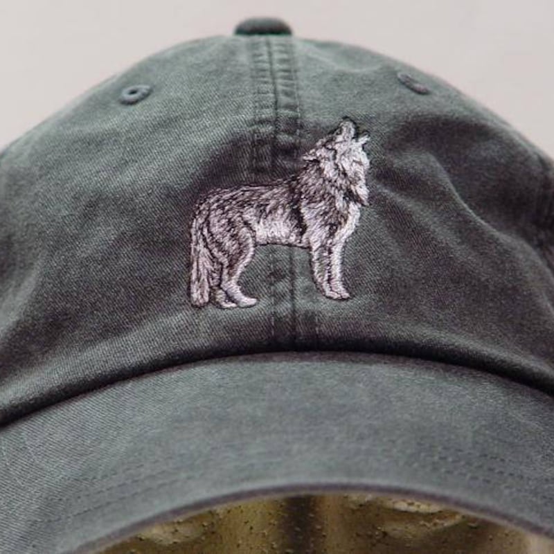 Wolf Baseball Caps for Men - Etsy
