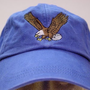 AMERICAN BALD EAGLE Bird Hat Embroidered Wildlife Baseball Cap Price ...